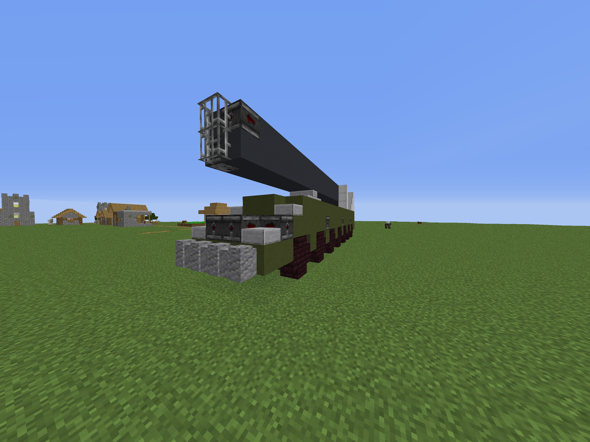 Nuclear missile launcher Minecraft Map