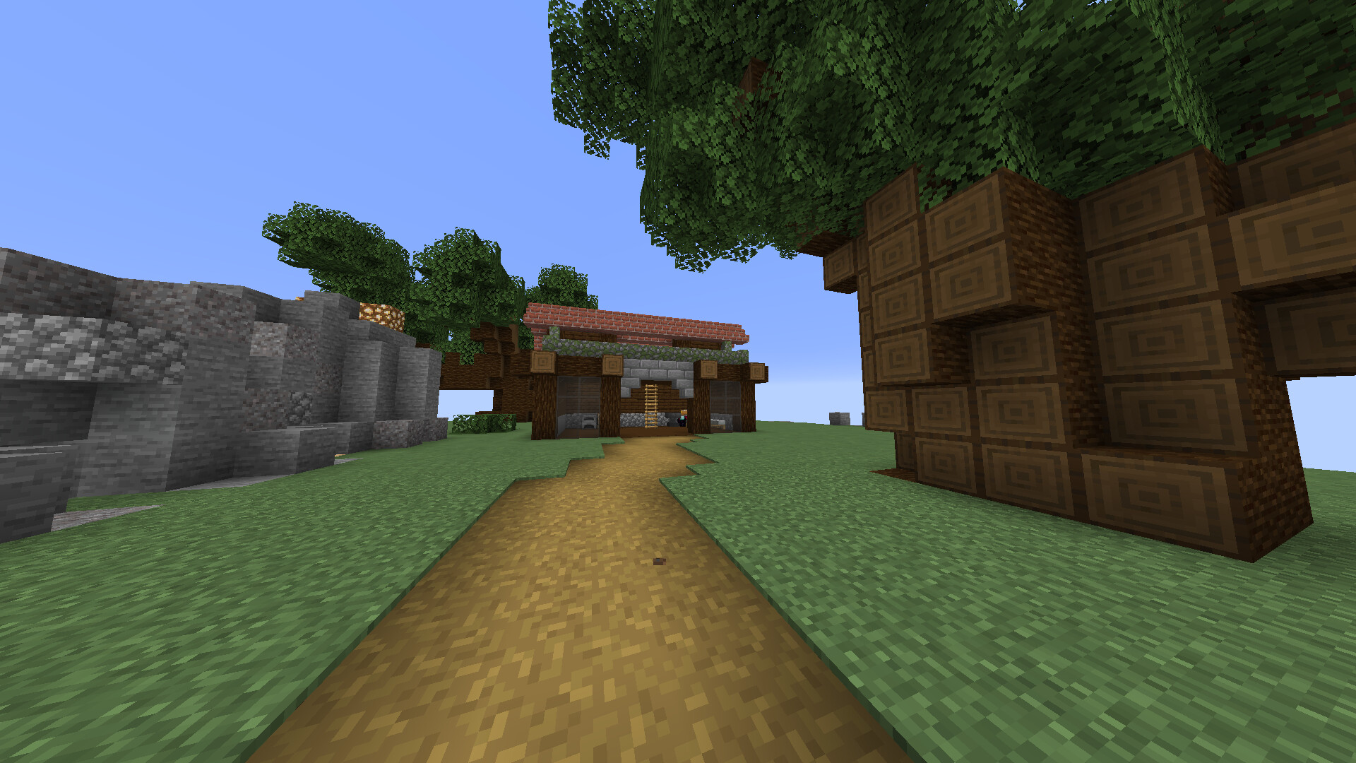 LuckyBlockBattle map for 3 Players 1v1v1, Fight Arena Minecraft Map