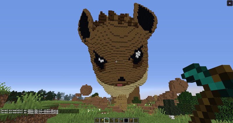 Eevee (ground pound) Minecraft Map