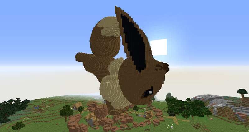 Eevee (ground pound) Minecraft Map