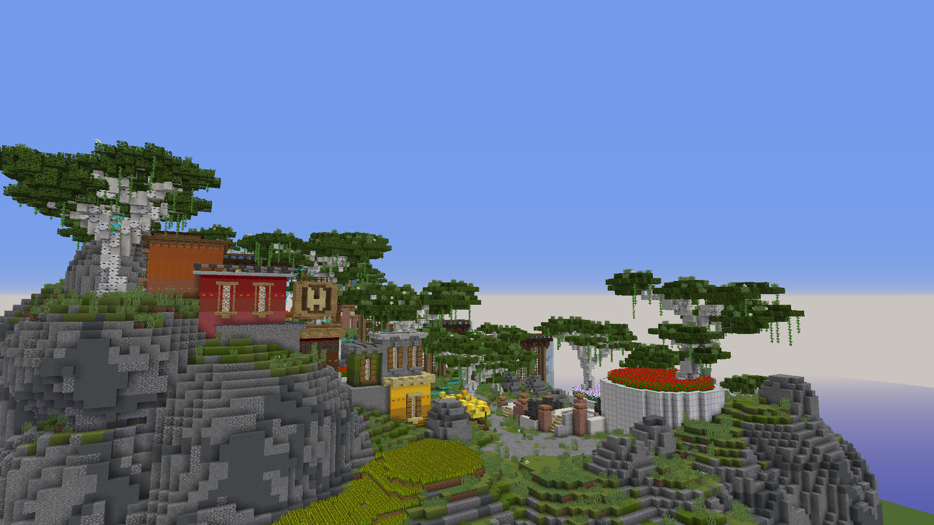 FREE DOWNLOAD - CountrySide Spawn Minecraft Map