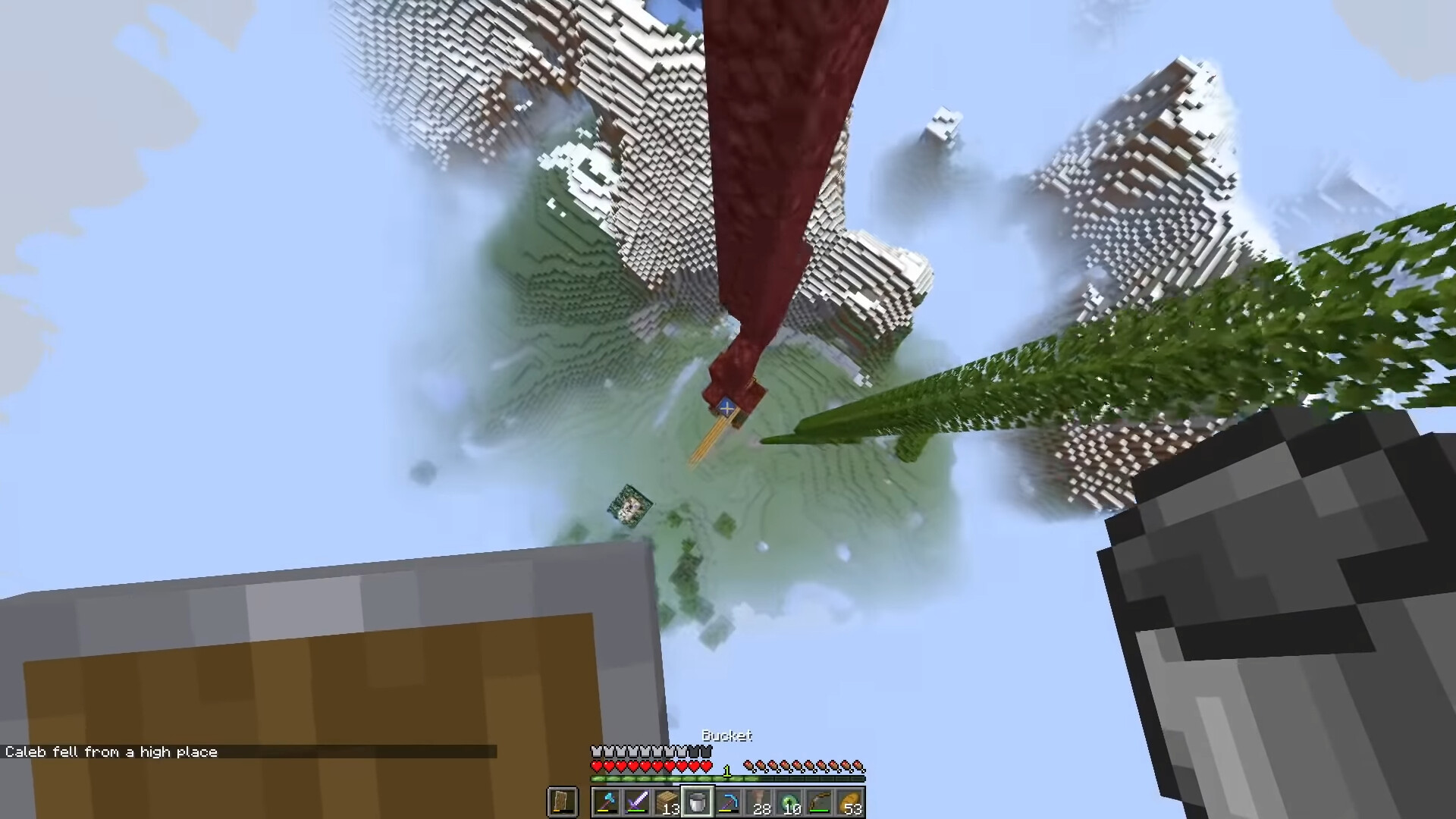 HissY clutch map train (mlg water bucket cauldron mid-air) FIXED SPAWN ...