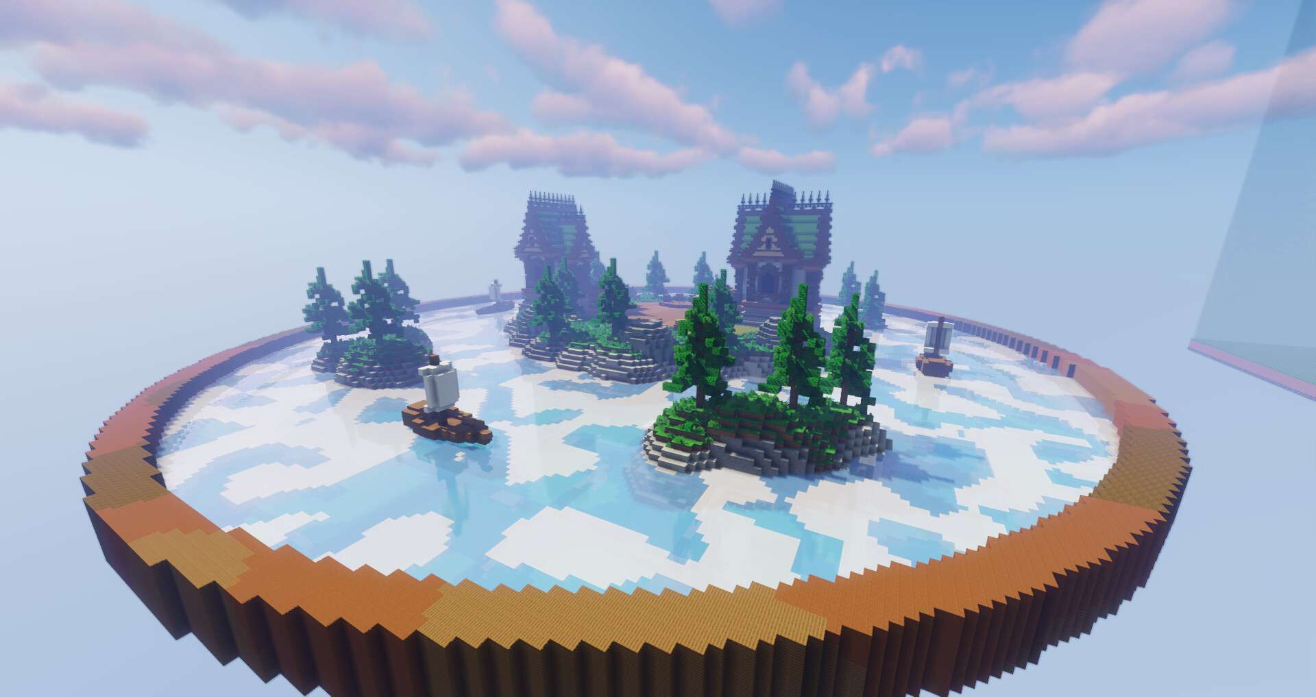 Server spawn/lobby/hub Minecraft Map