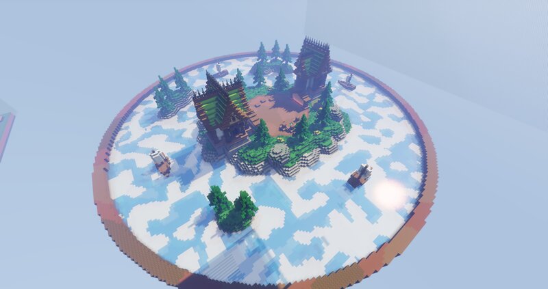 Server spawn/lobby/hub Minecraft Map