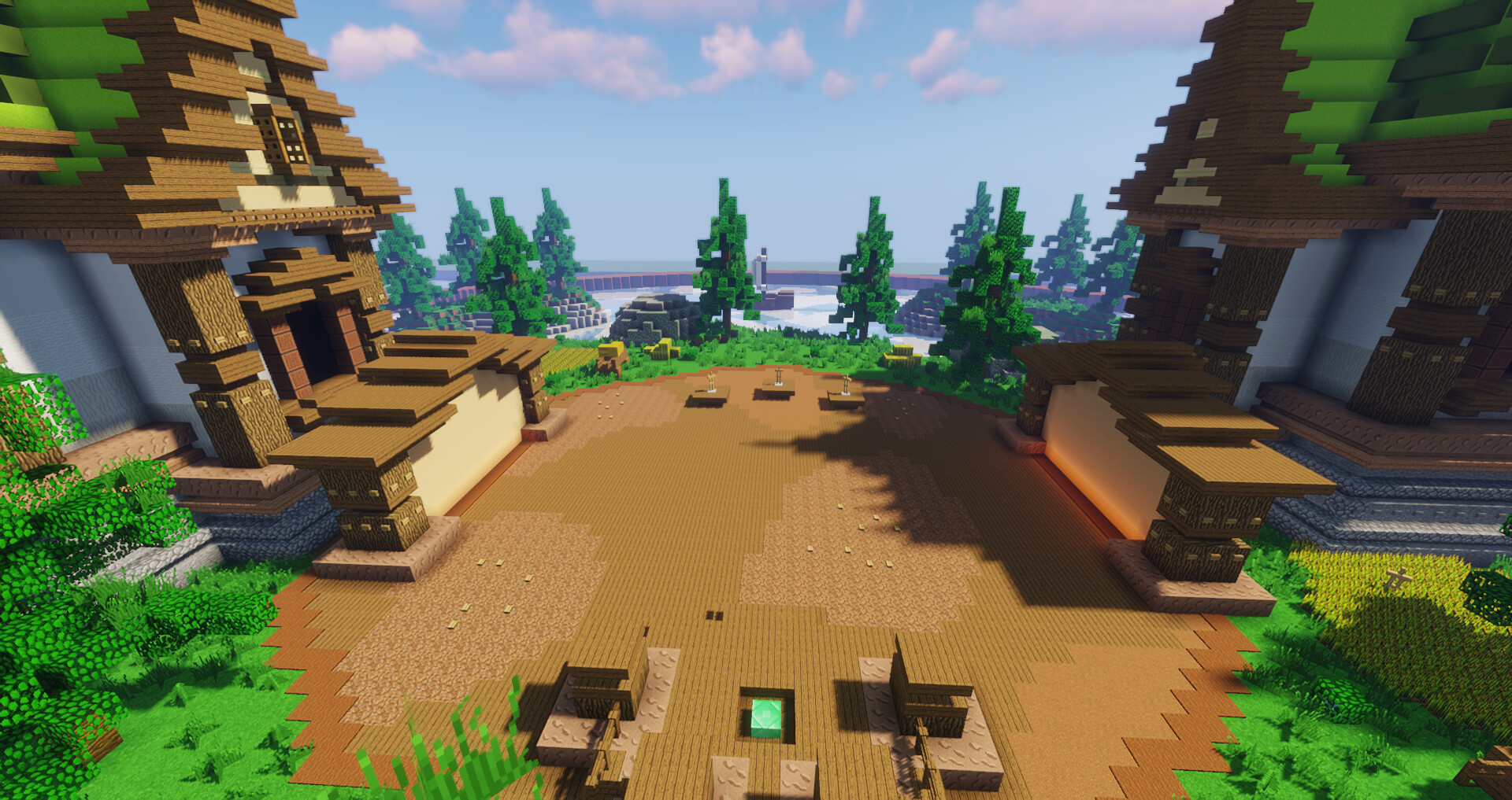 Server spawn/lobby/hub Minecraft Map