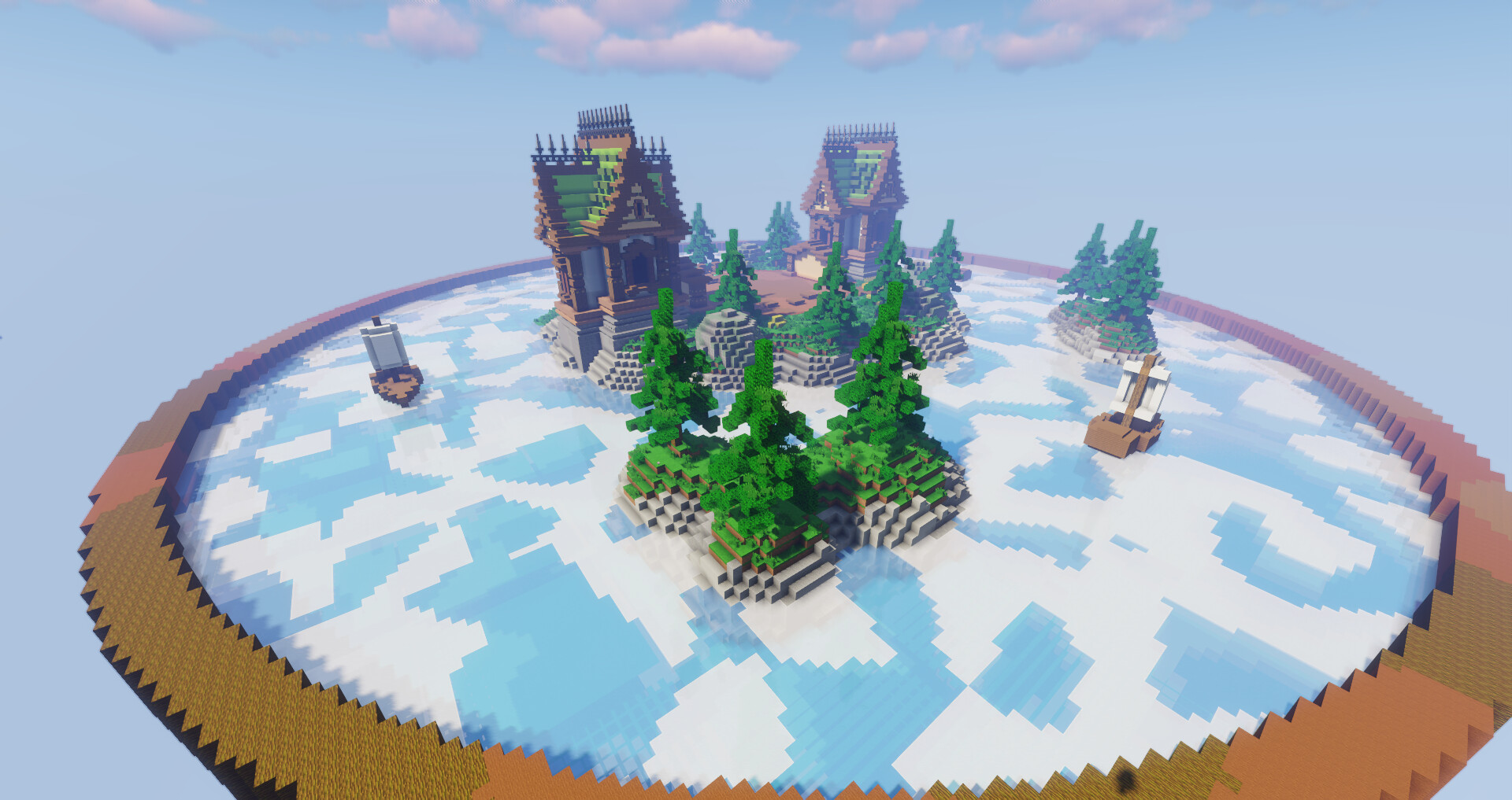 Server spawn/lobby/hub Minecraft Map