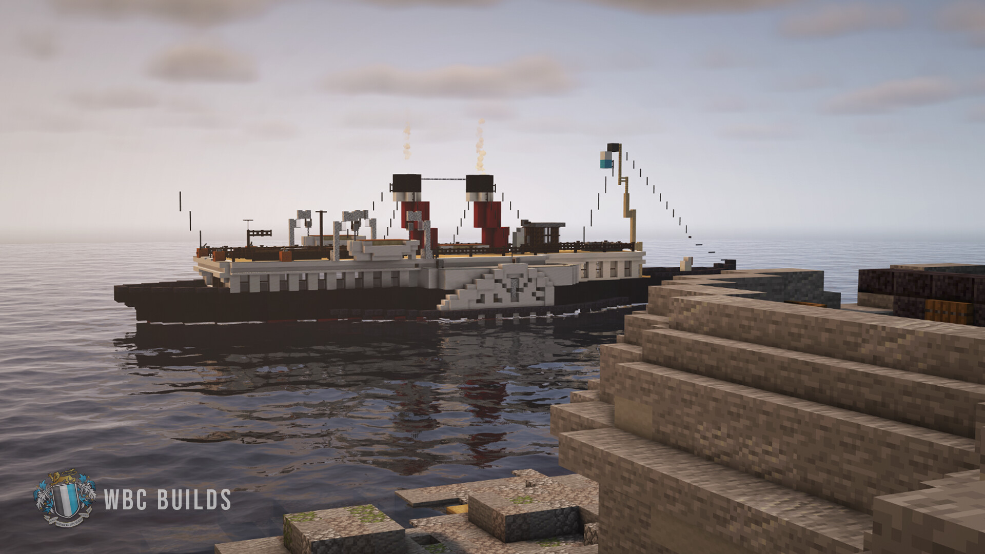 Solent Class Paddle Steamers - Edwardian Passenger Ferry Minecraft Map