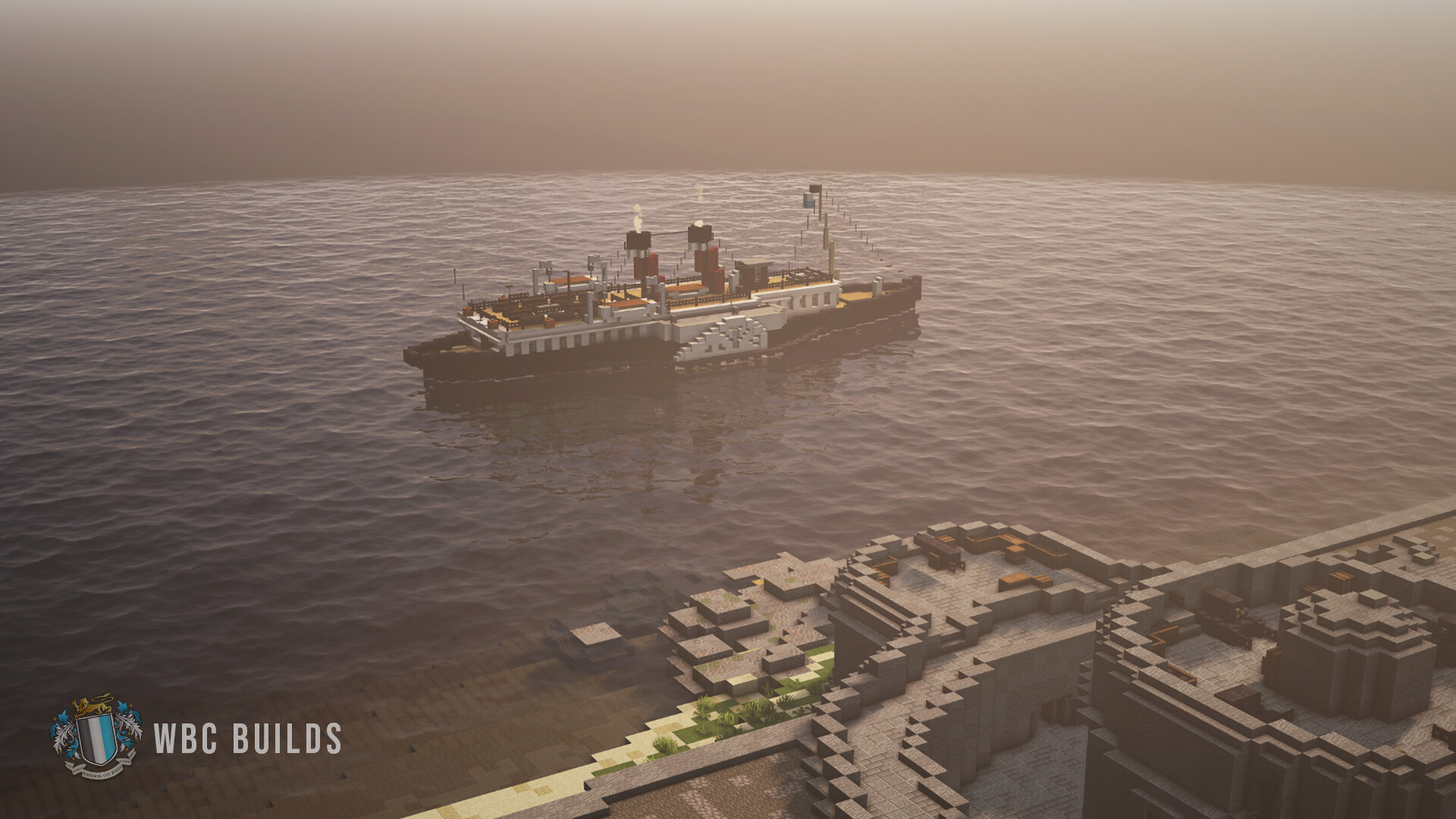 Solent Class Paddle Steamers - Edwardian Passenger Ferry Minecraft Map