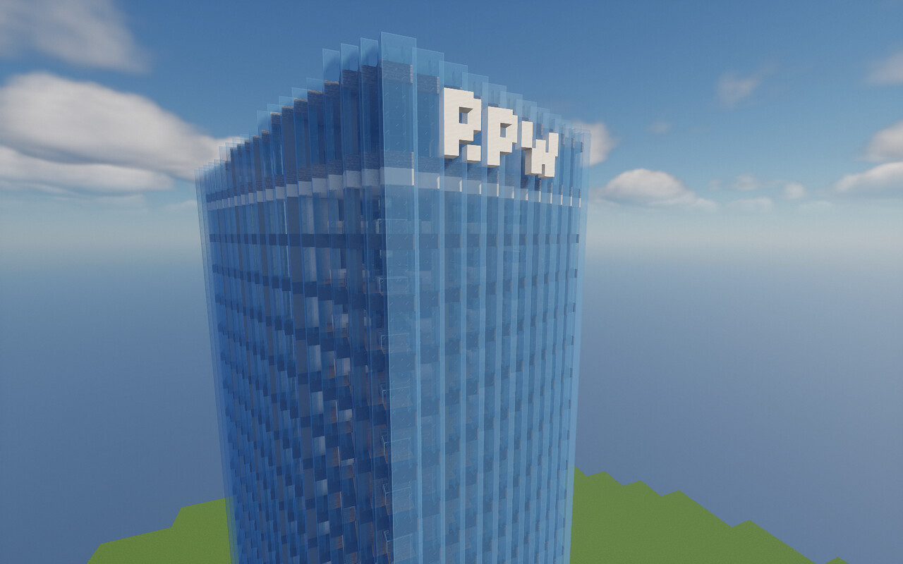 42 SPIRE Skyscraper Minecraft Map