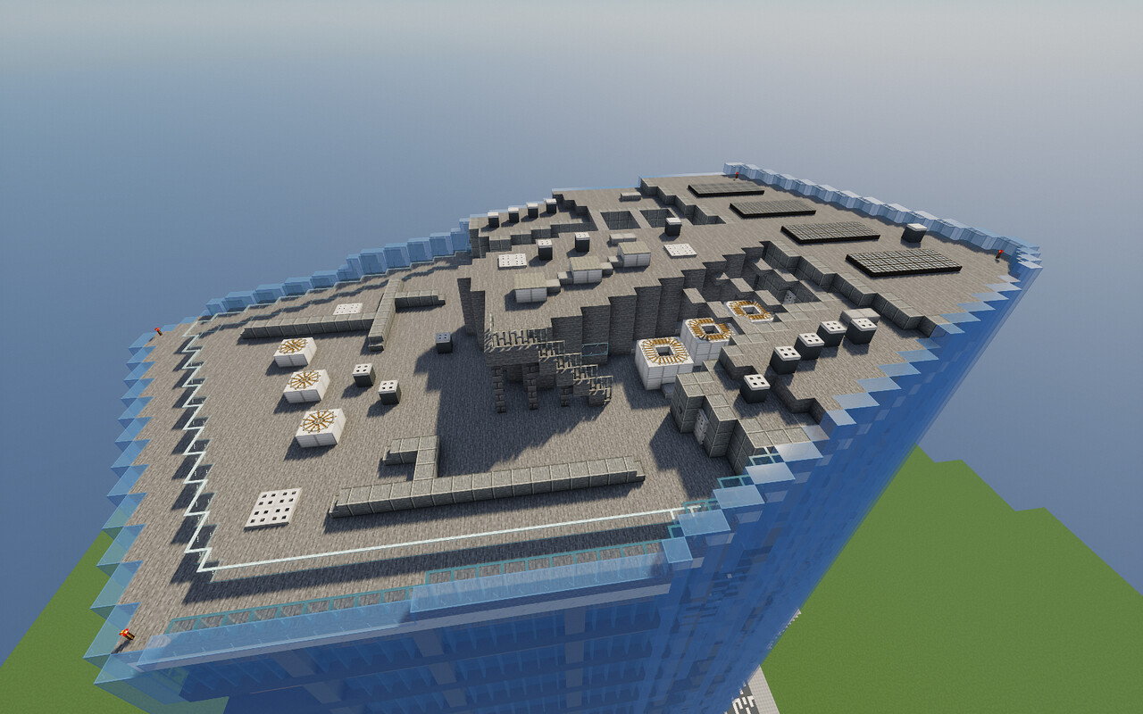 42 SPIRE Skyscraper Minecraft Map
