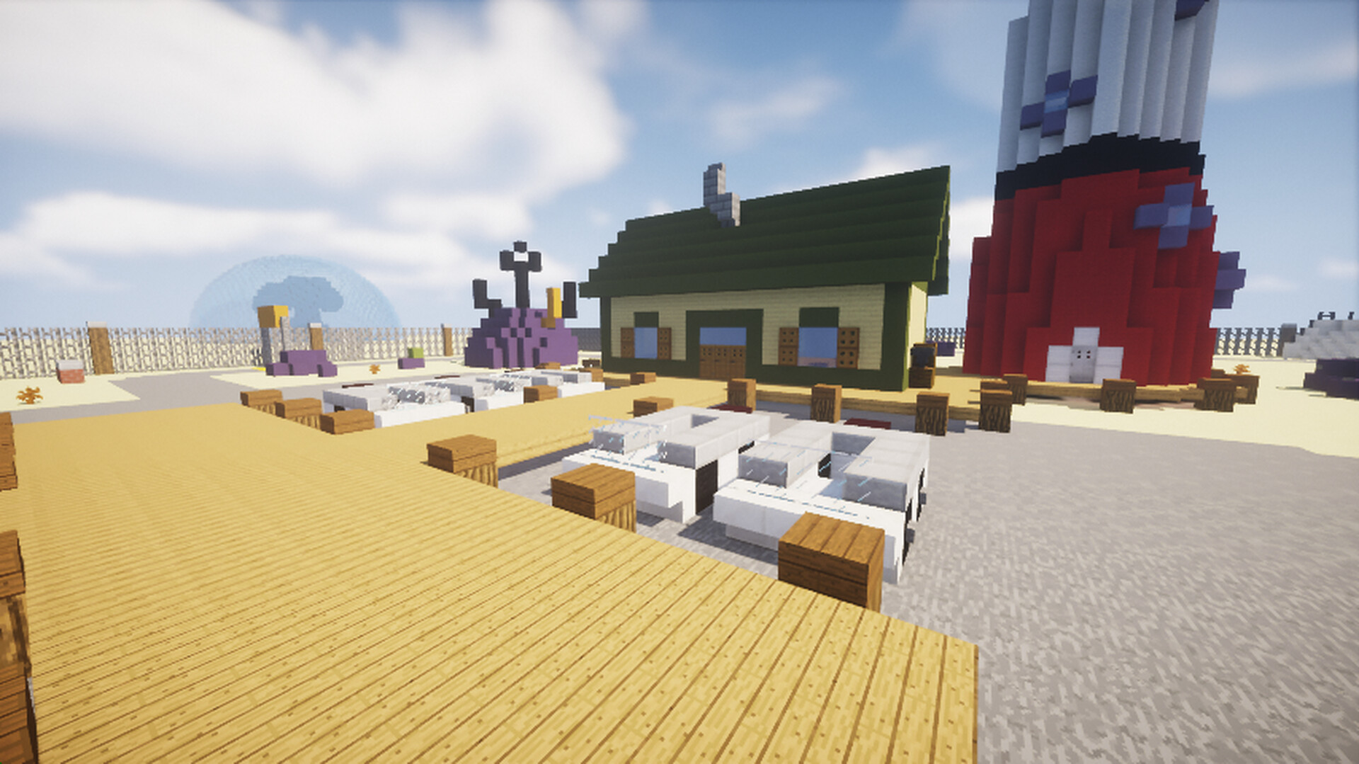 Project: Bikini Bottom Minecraft Map