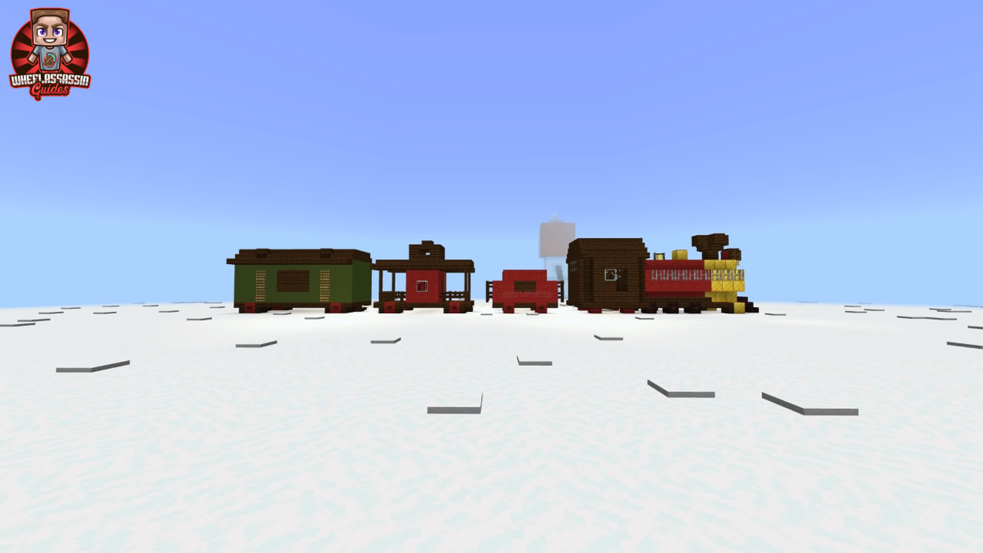 A Simple Christmas Toy Train! Minecraft Map