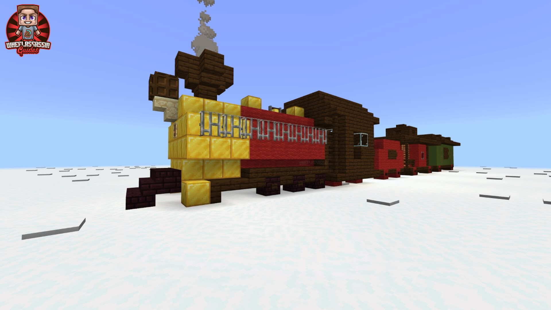 A Simple Christmas Toy Train! Minecraft Map