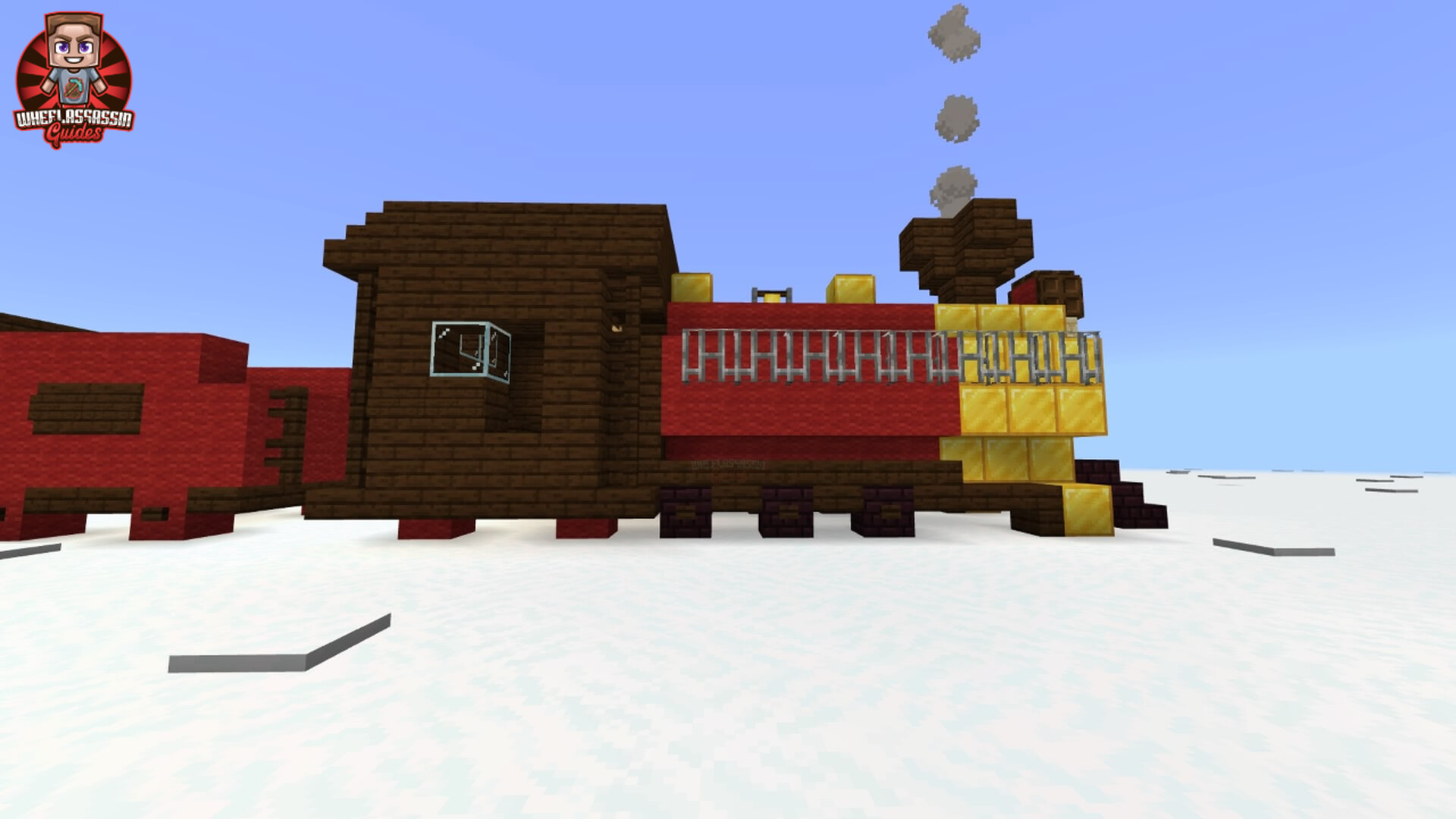 A Simple Christmas Toy Train! Minecraft Map