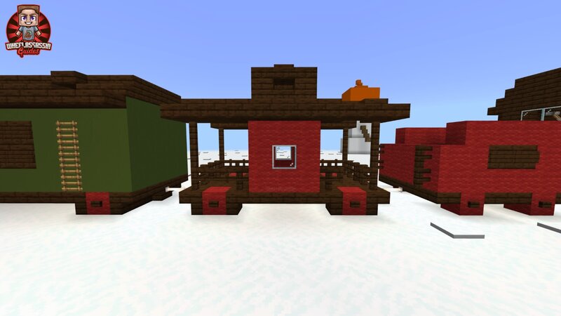 A Simple Christmas Toy Train! Minecraft Map