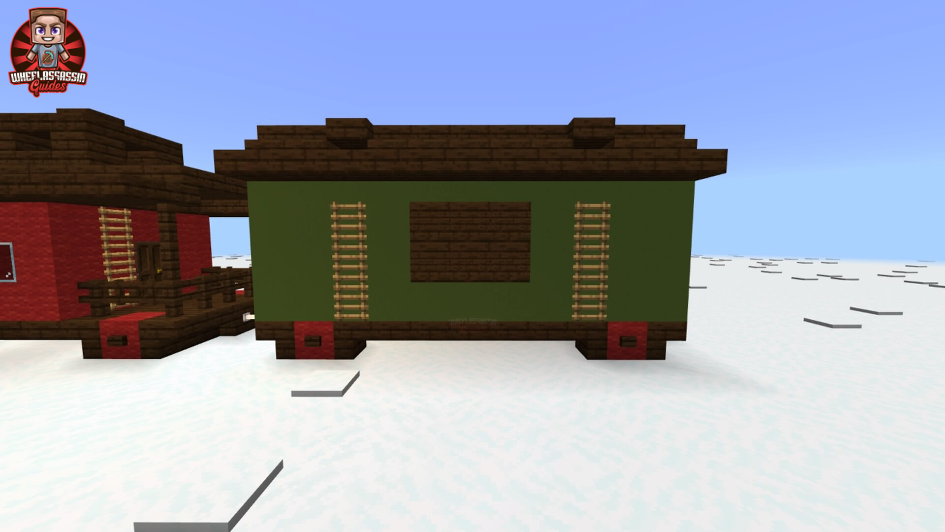 A Simple Christmas Toy Train! Minecraft Map