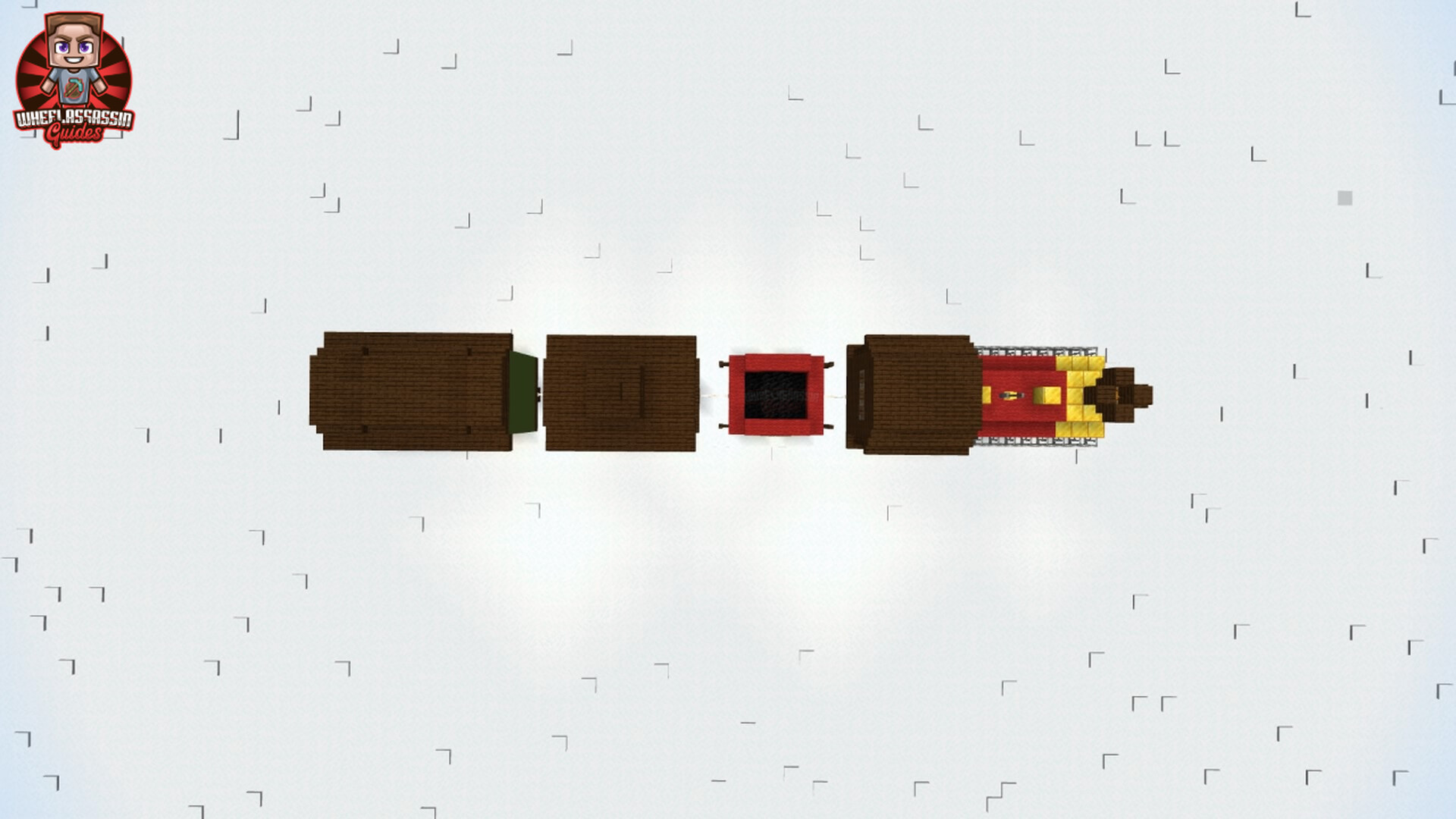 A Simple Christmas Toy Train! Minecraft Map