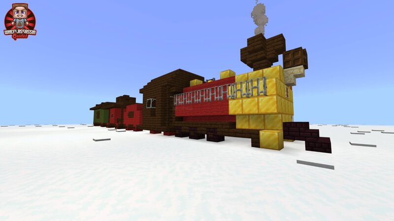 A Simple Christmas Toy Train! Minecraft Map