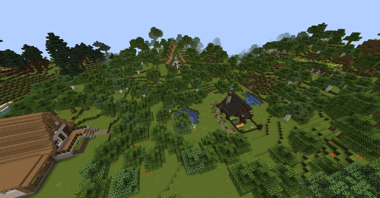 Cottagecore Builds Minecraft Map