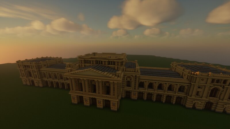 Ipiranga Museum - Special Building for 2000 followers Minecraft Map