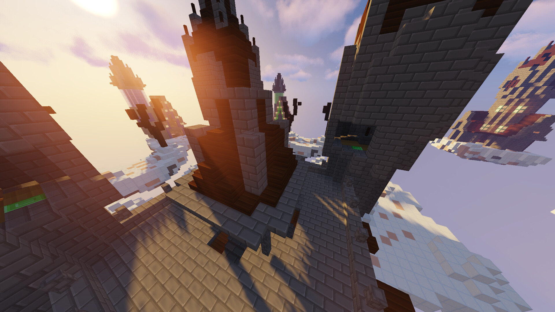 Bedwars map Winter energy Minecraft Map