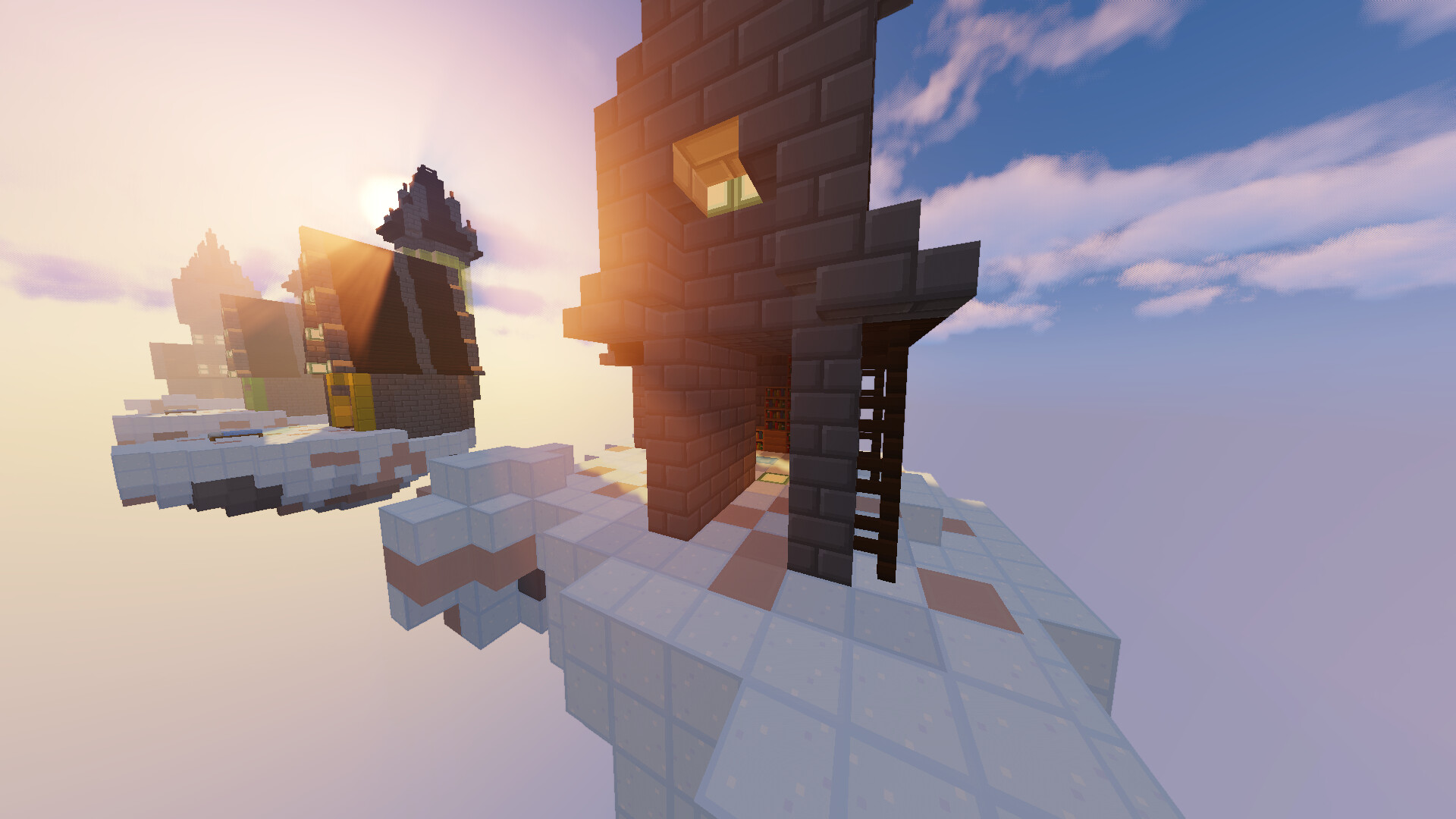 Bedwars map Winter energy Minecraft Map