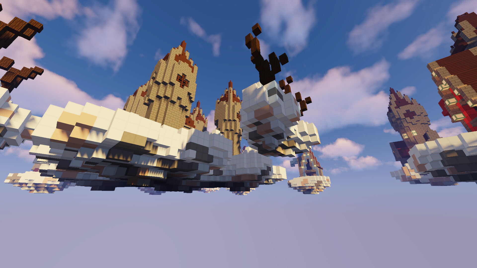 Bedwars map Winter energy Minecraft Map