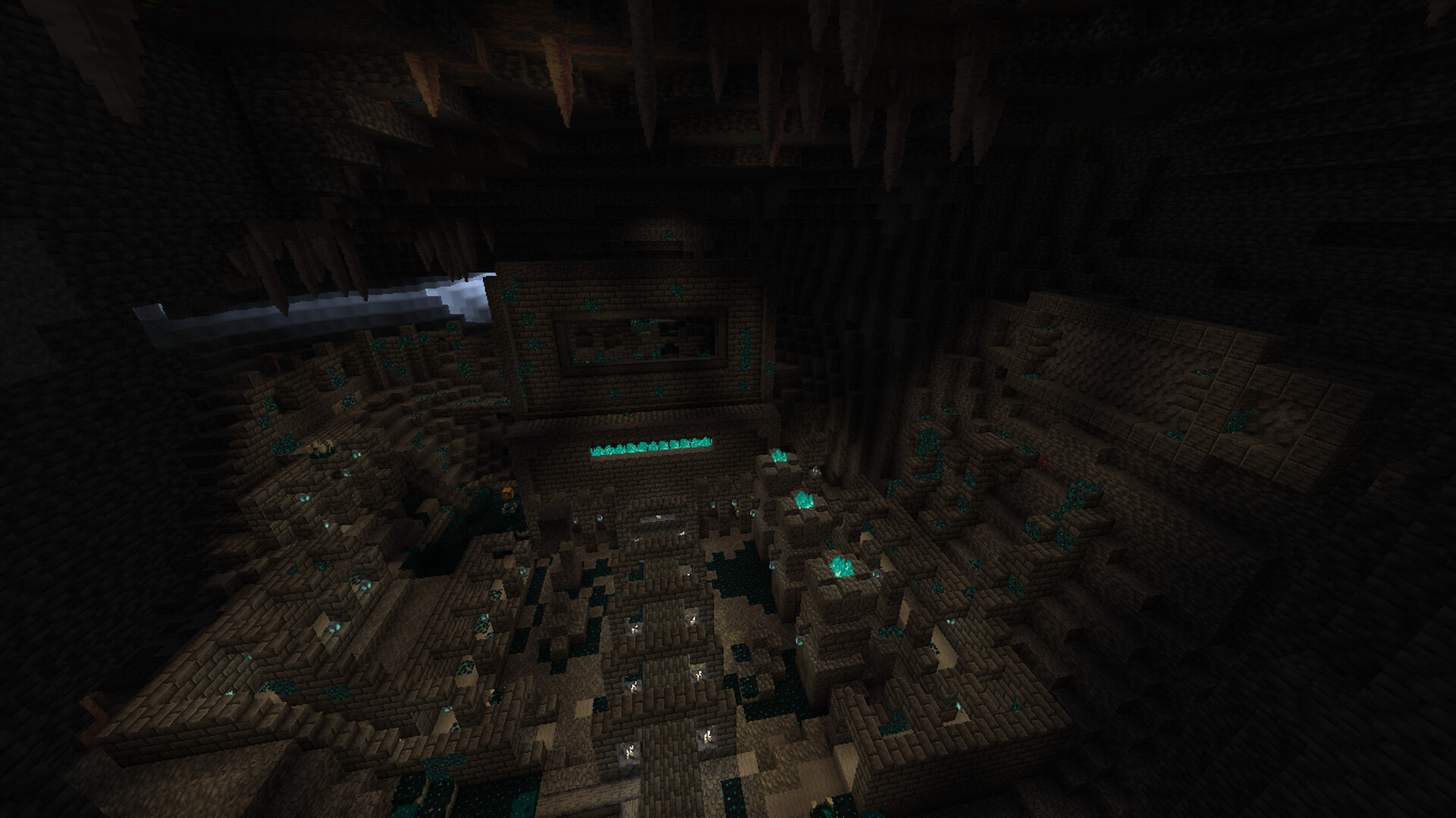 deep dark cities Minecraft Map
