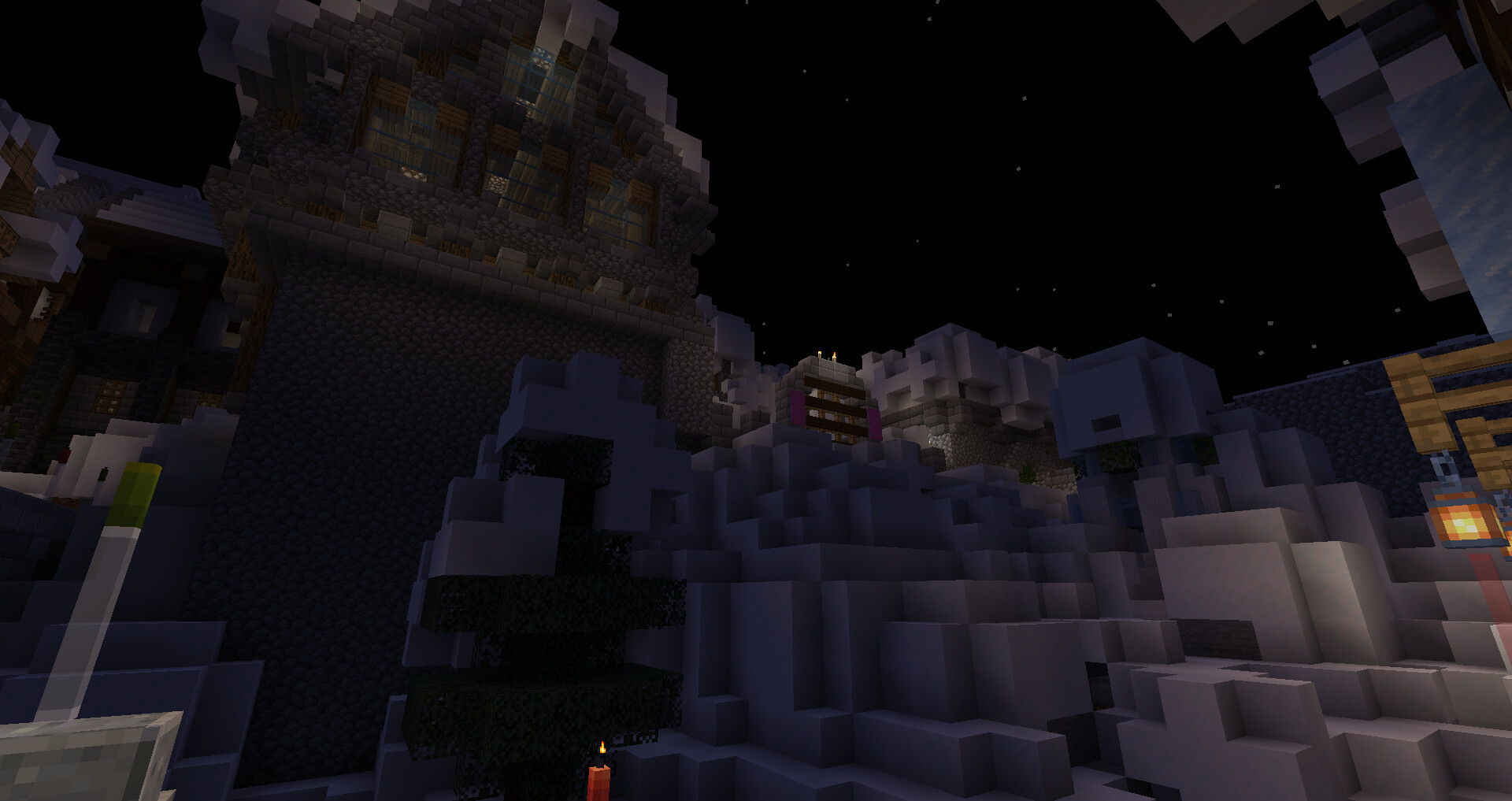 Darck rune Winter is coming/christmas Minecraft Map