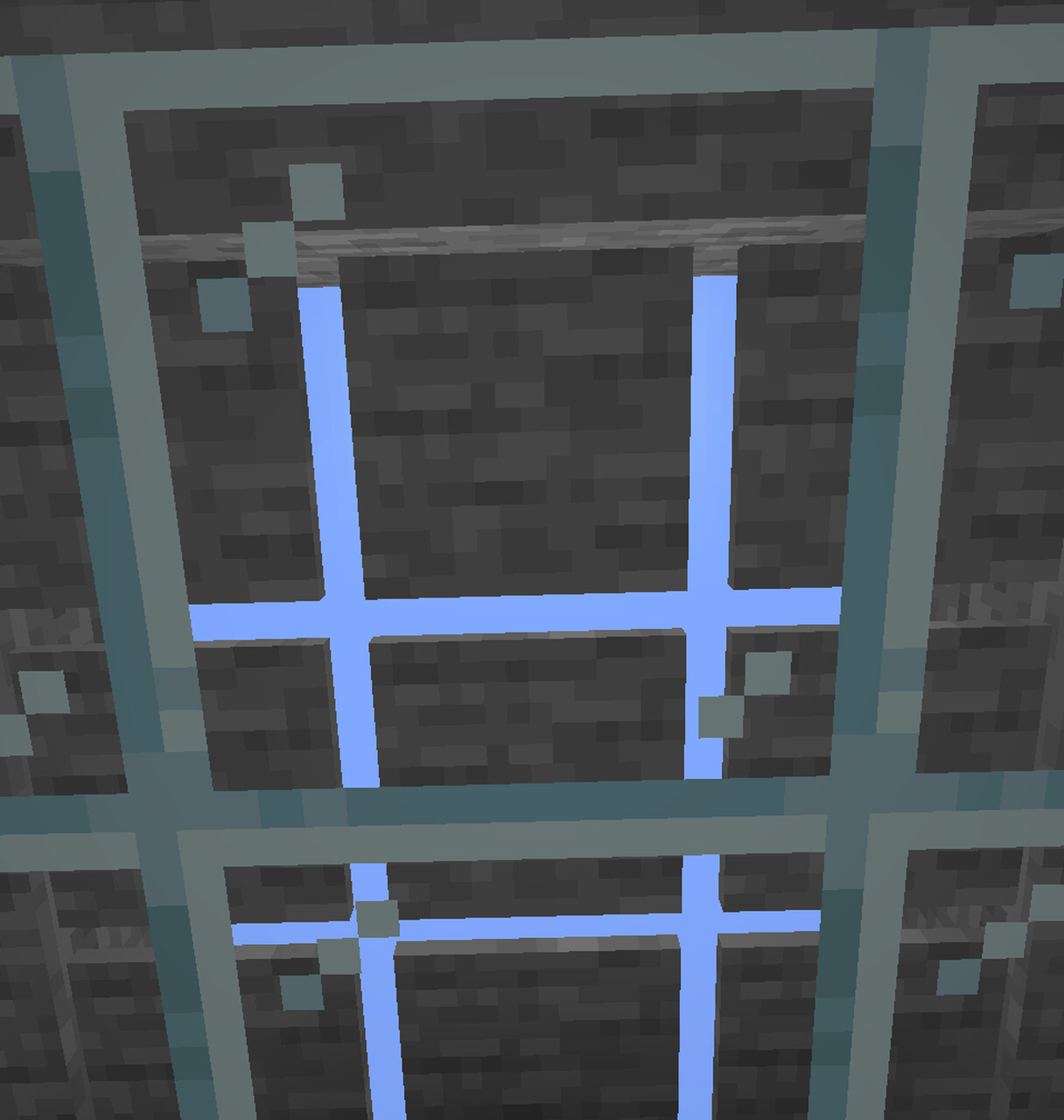 One way view down to up and side to up Minecraft Map