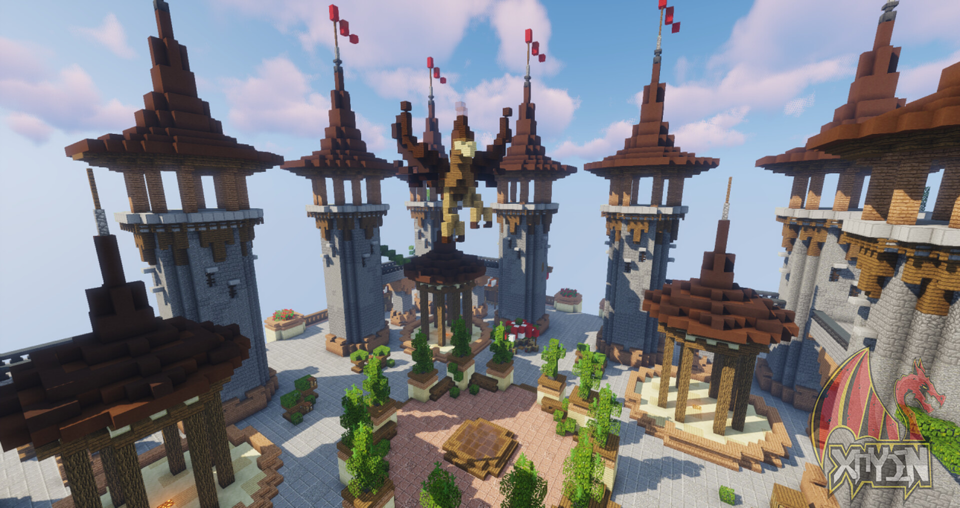 Clean HCF Spawn - By Xayden Minecraft Map