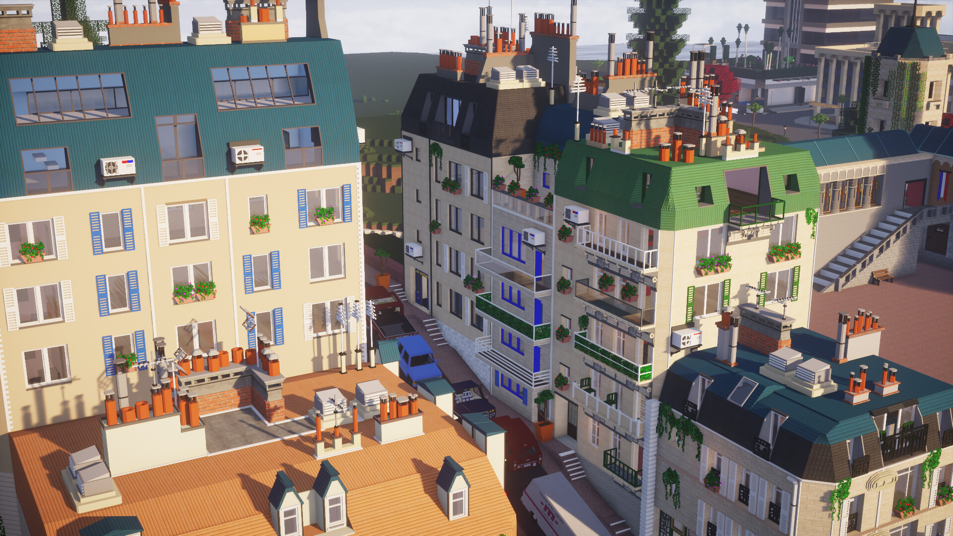 European City Map Minecraft Map