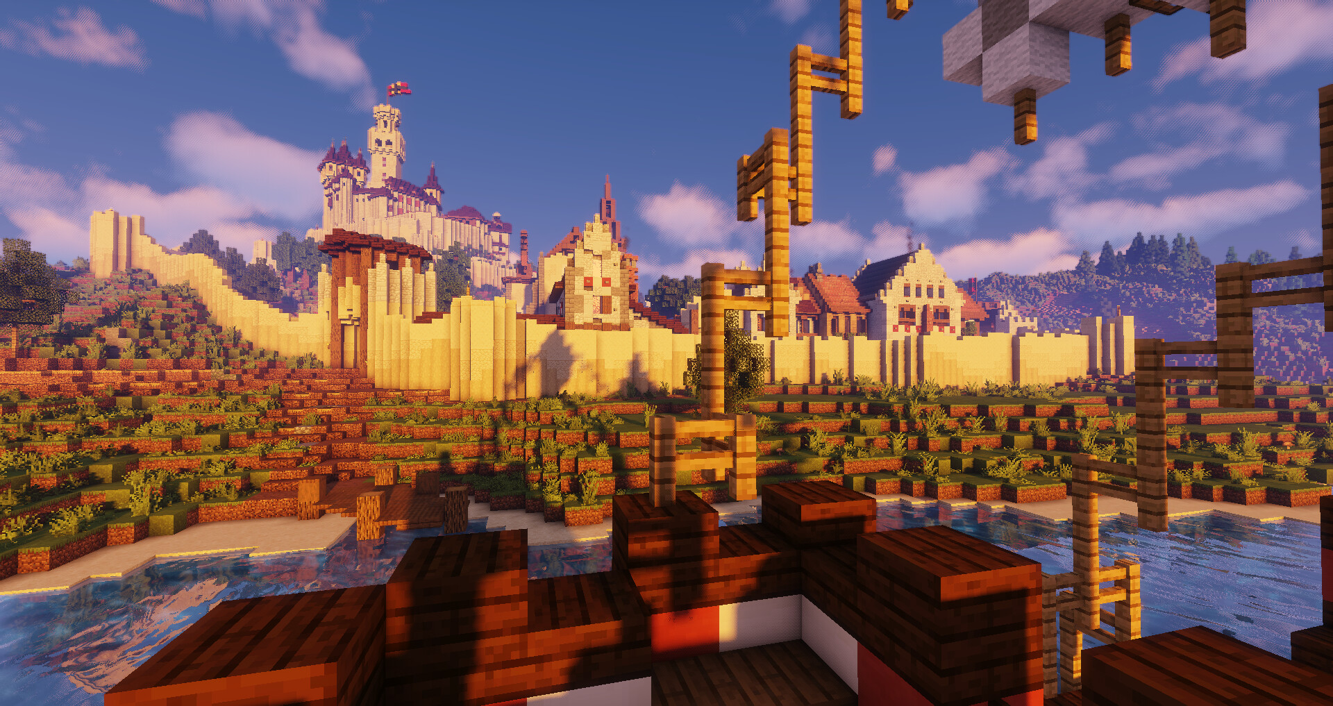 Hadriana - Realistic Medieval Town - Fables and Fantasy Minecraft Map