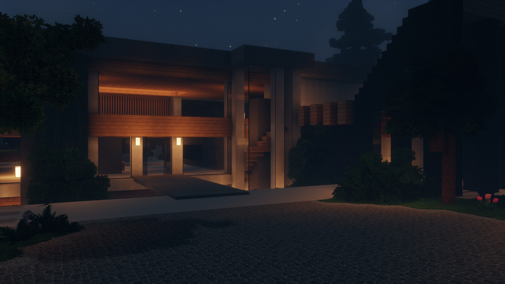 10701 Levico Way // LA Inspired Modern house Minecraft Map