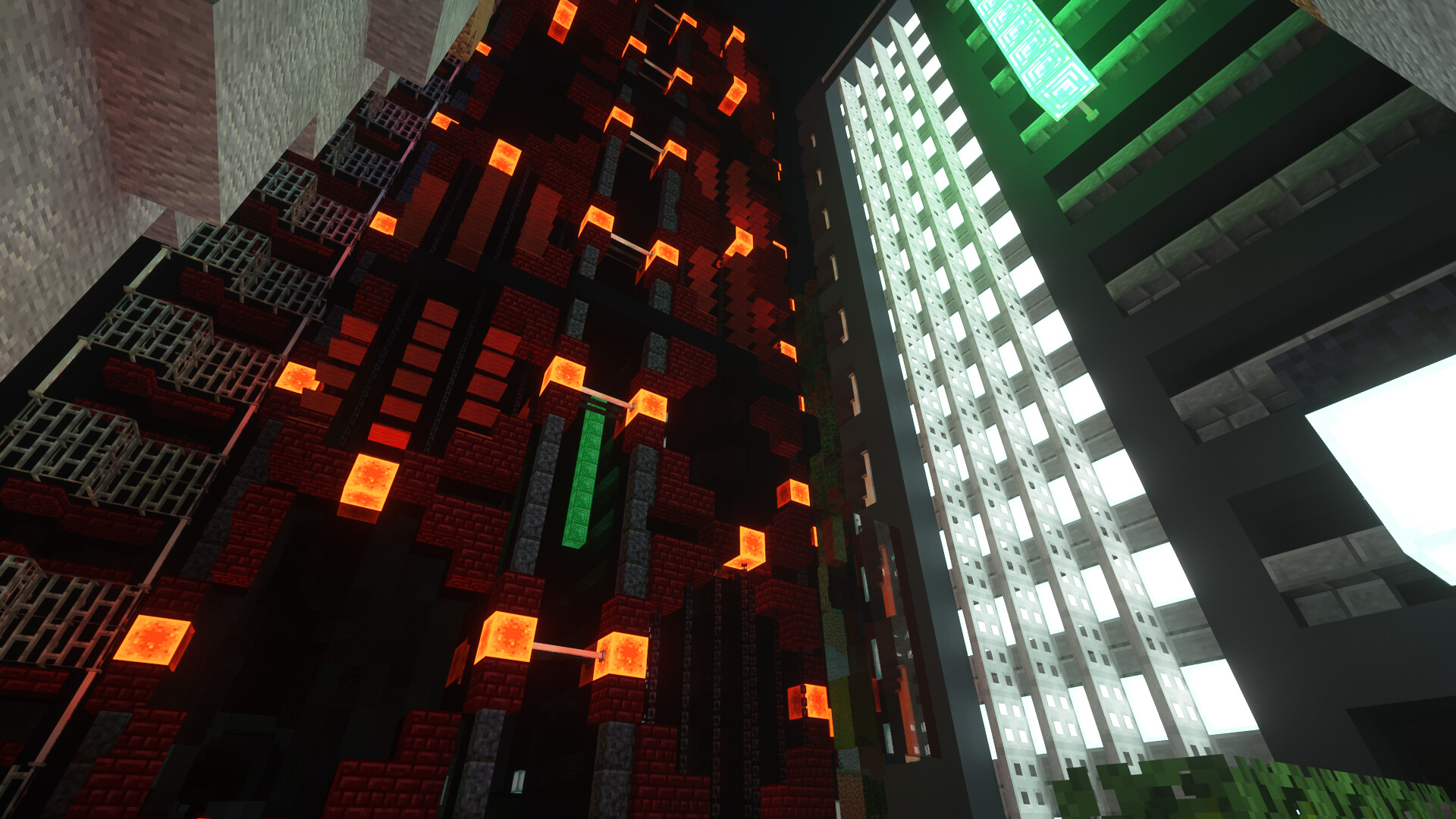 cyberpunk city project for PMC nvidia contest Minecraft Map