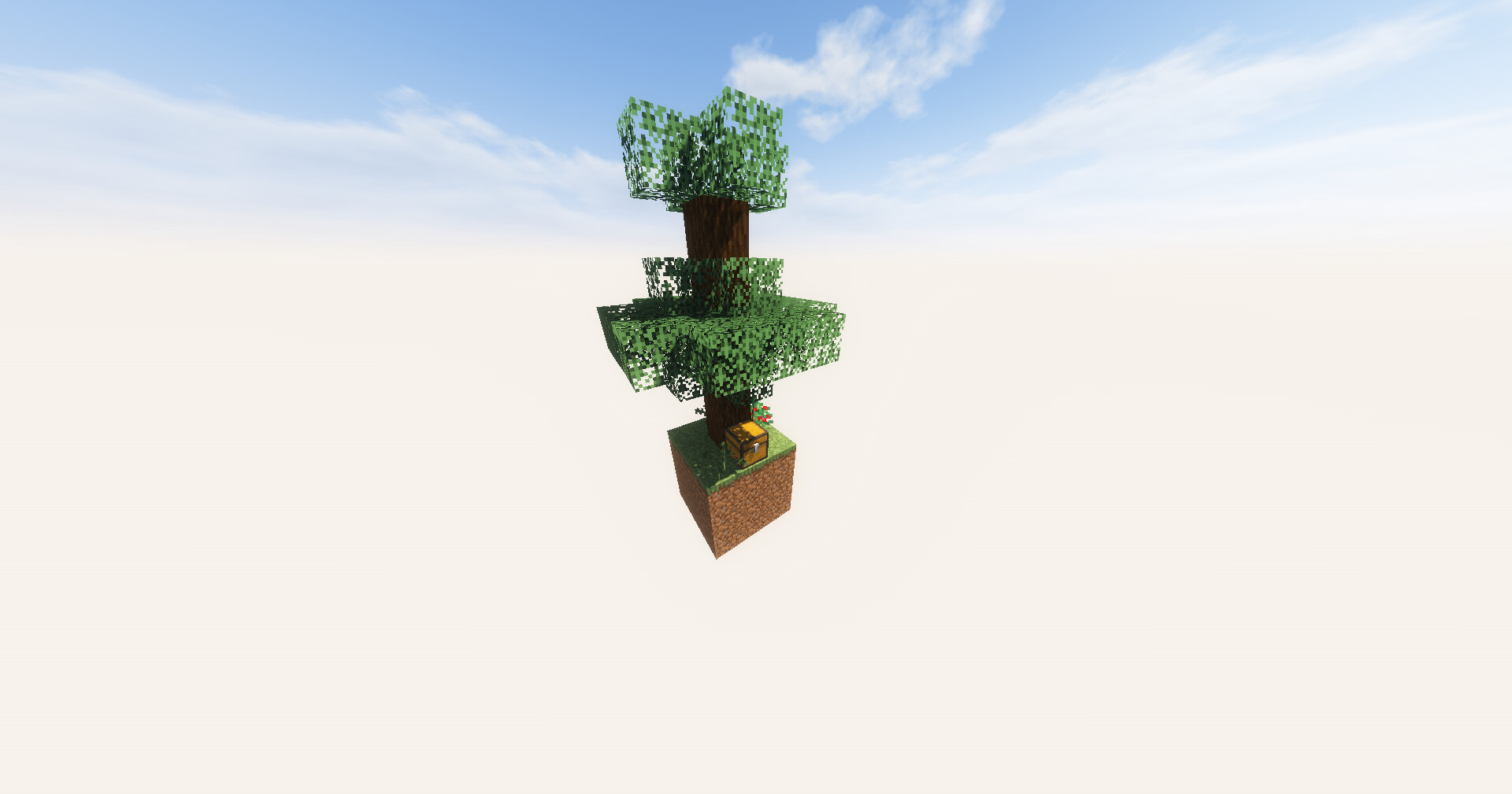 Sky Block Minecraft Map