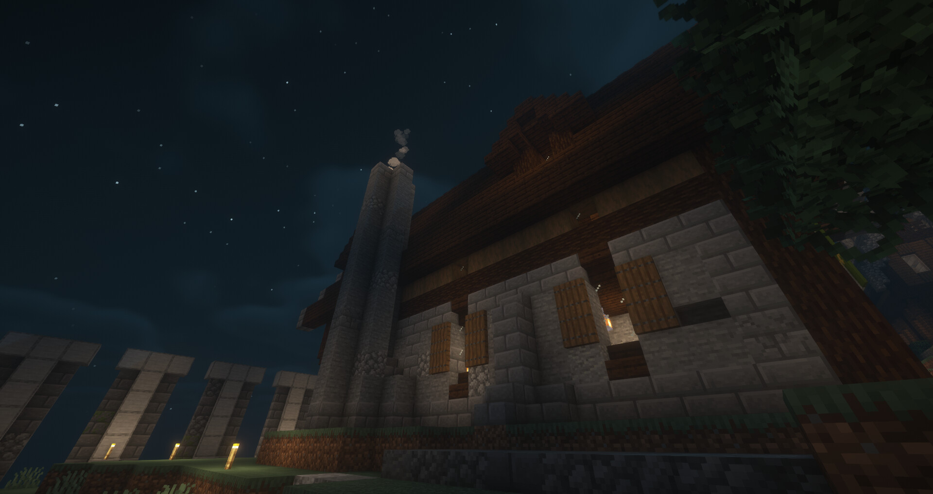 Medieval manor house Minecraft Map