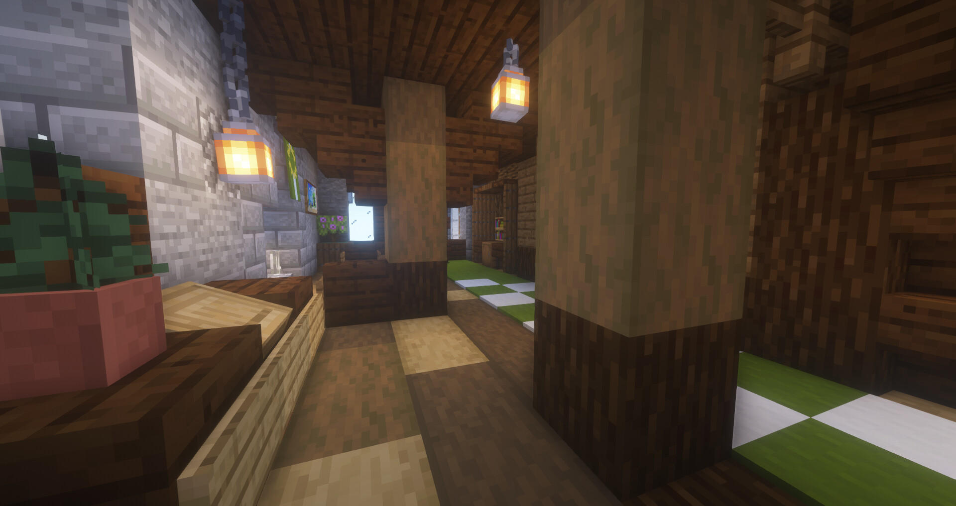 Medieval manor house Minecraft Map