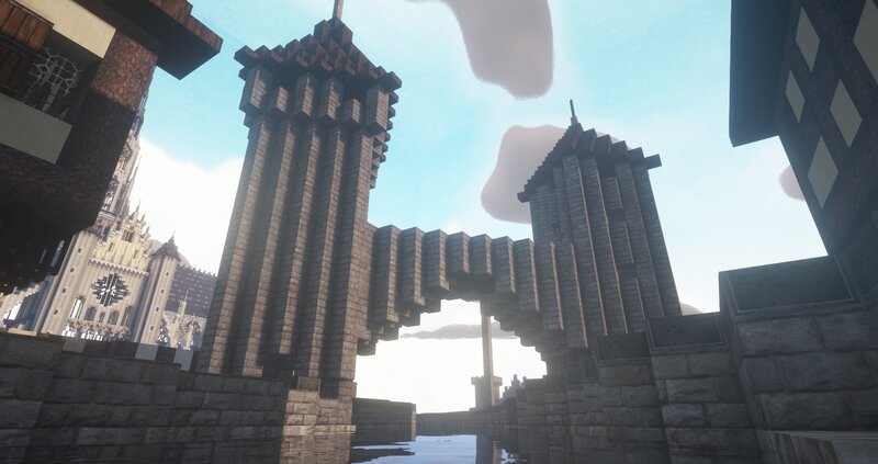 Medieval District Minecraft Map