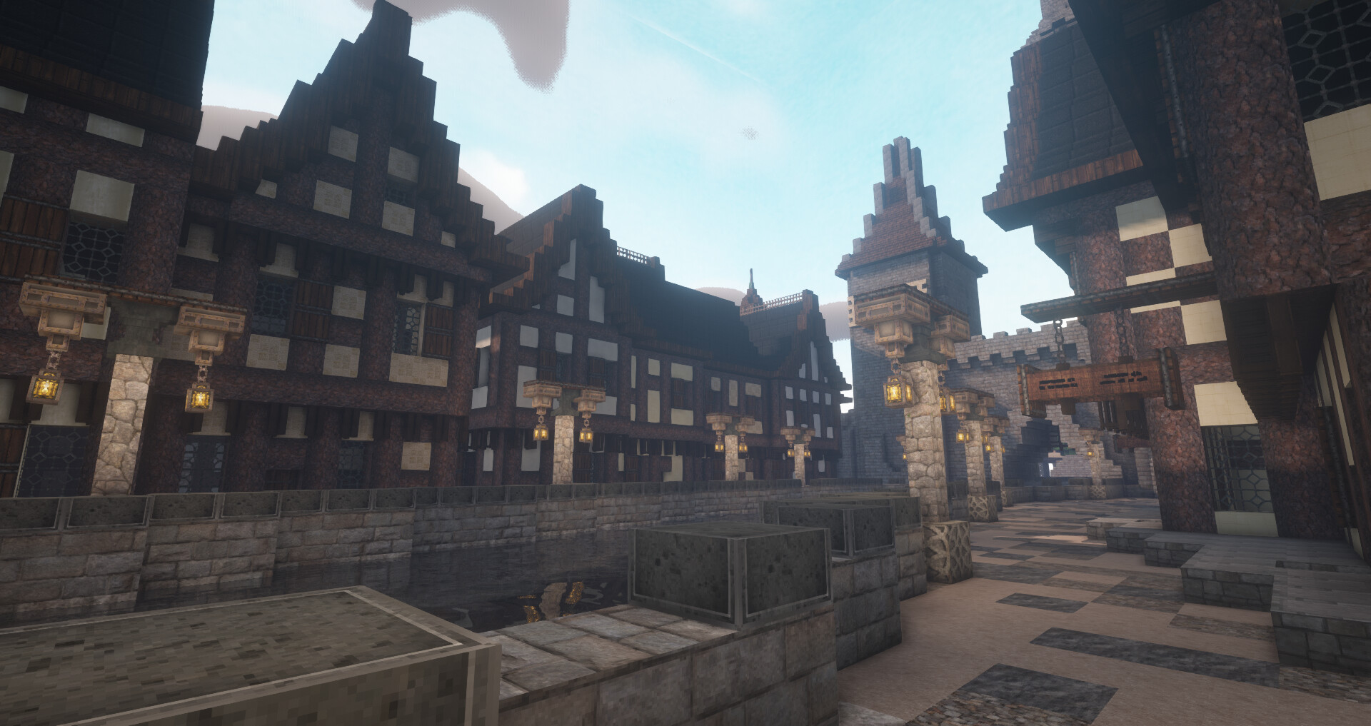 Medieval District Minecraft Map