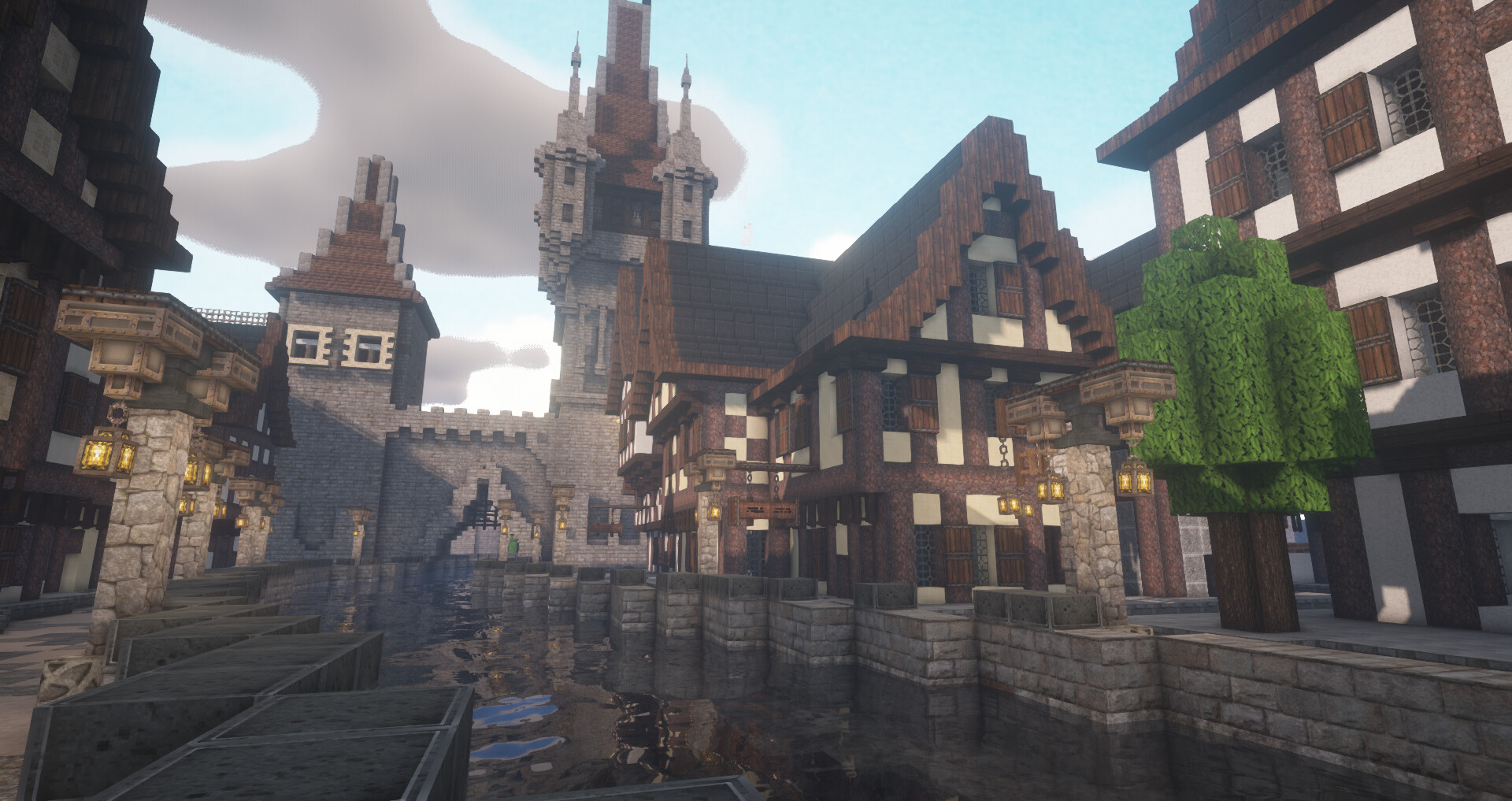 Medieval District Minecraft Map