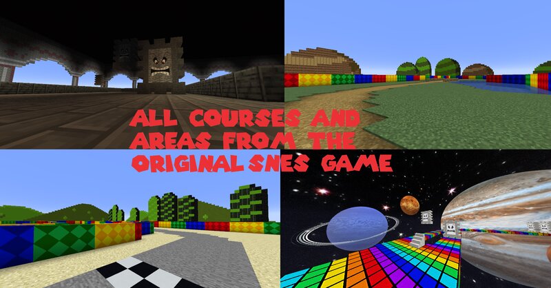 Super Minecraft Kart Minecraft Map