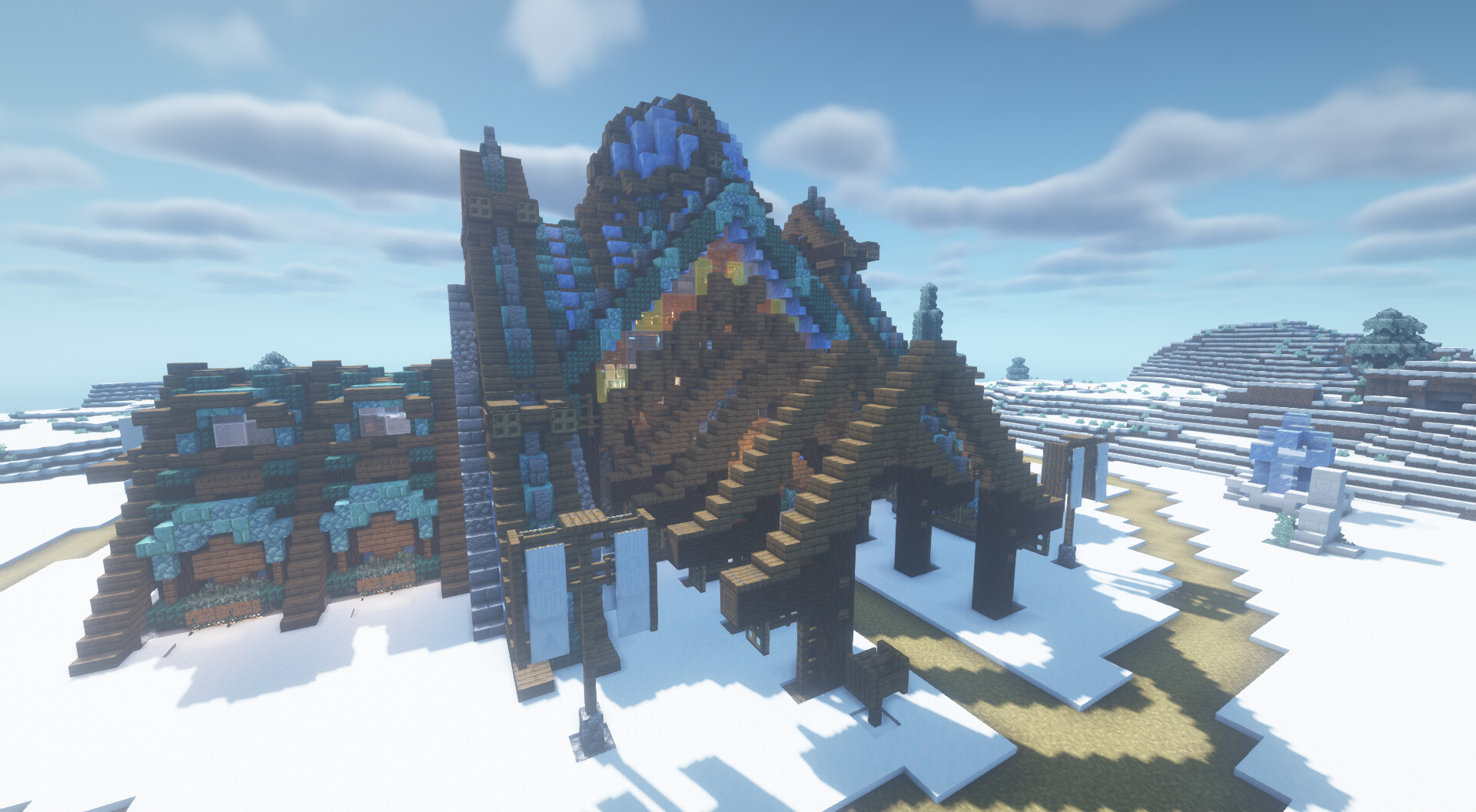 Mansion in the frontier Minecraft Map
