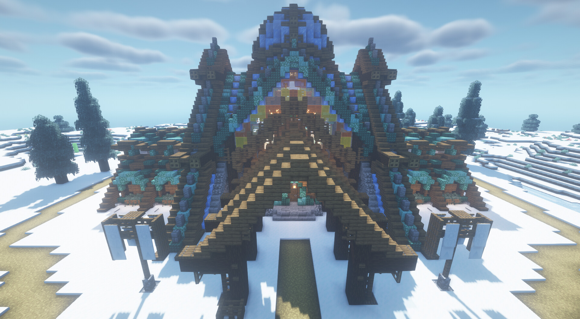 Mansion in the frontier Minecraft Map