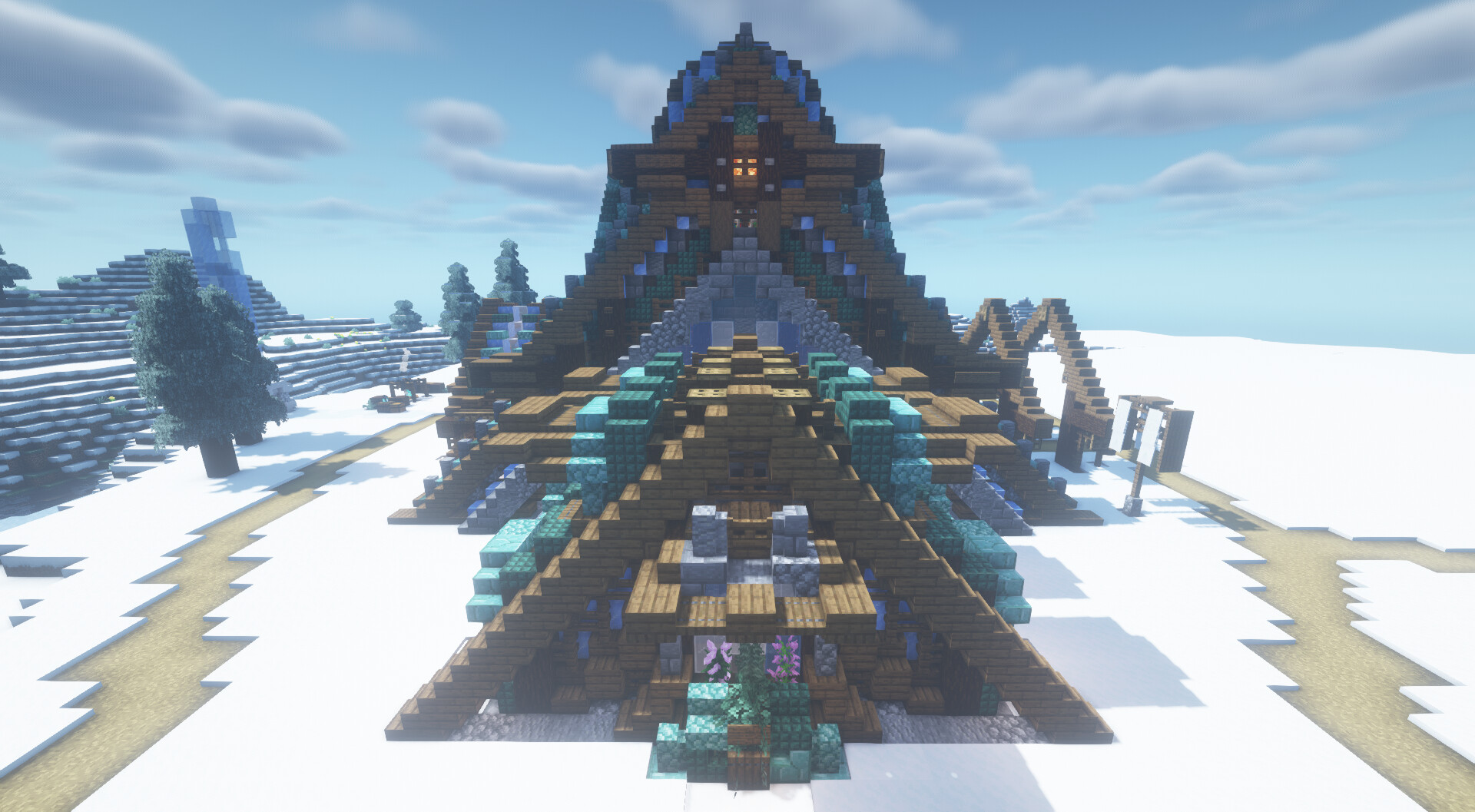 Mansion in the frontier Minecraft Map
