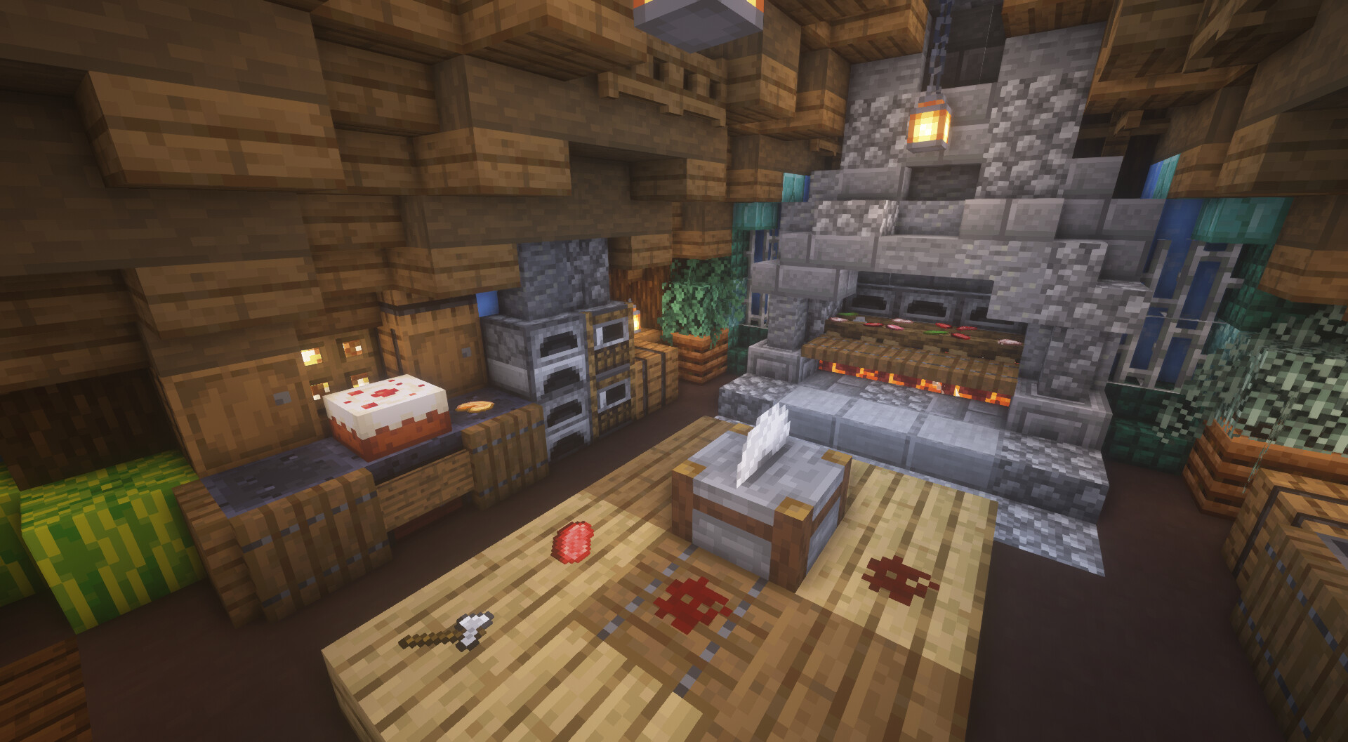 Mansion in the frontier Minecraft Map