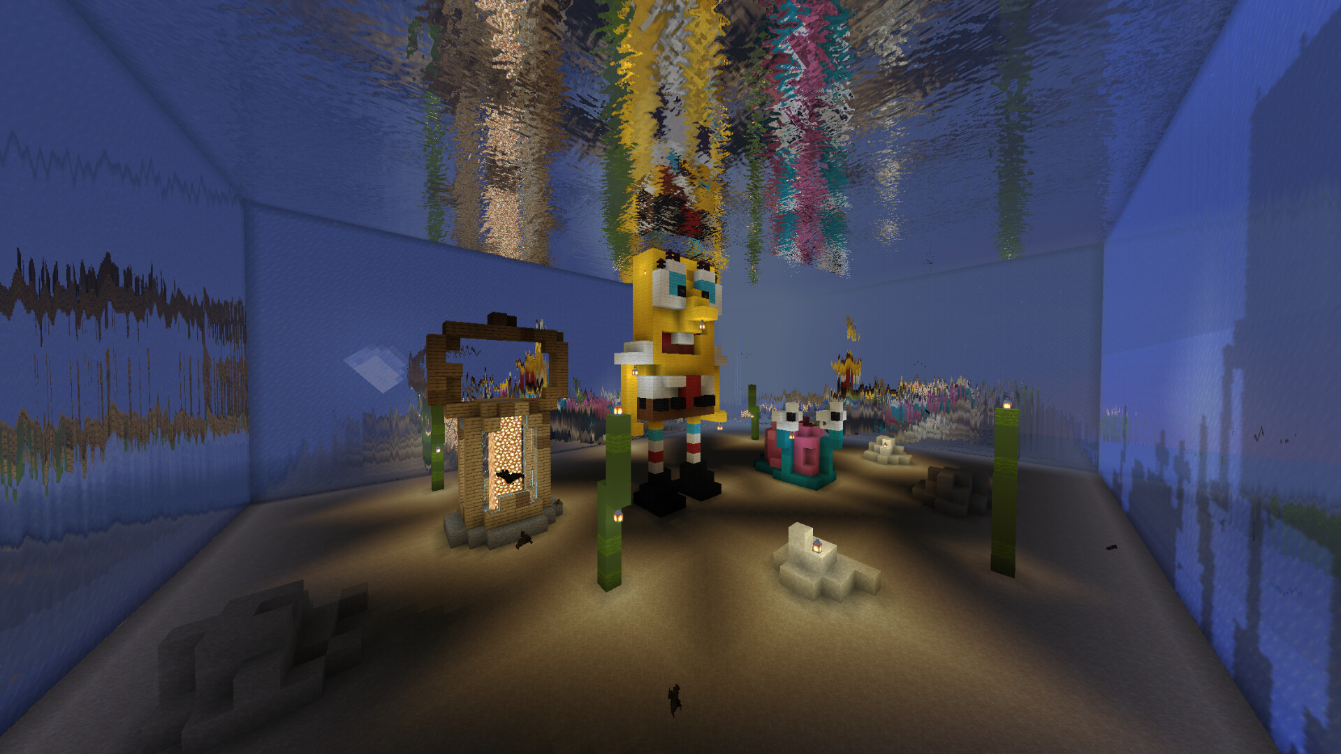 Sponge Bob Building [for schematic] Minecraft Map