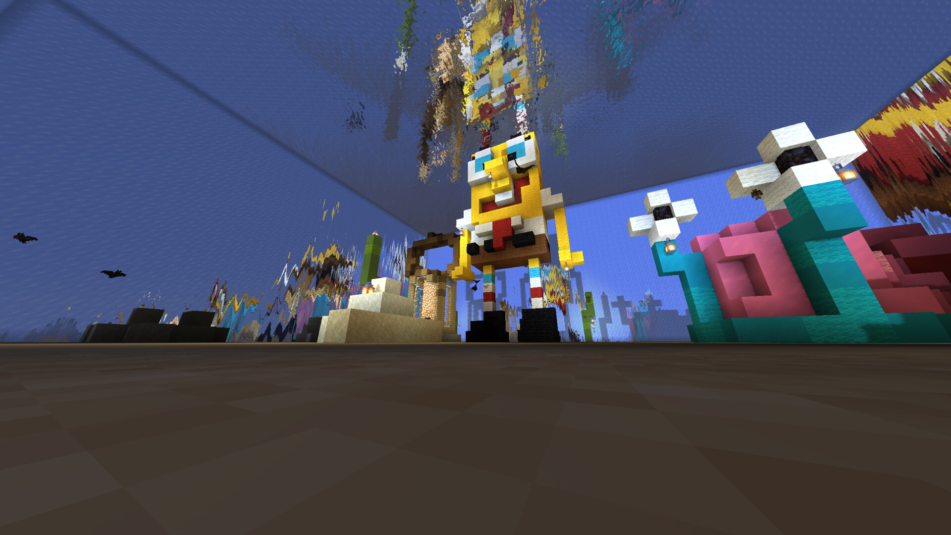 Sponge Bob Building [for schematic] Minecraft Map