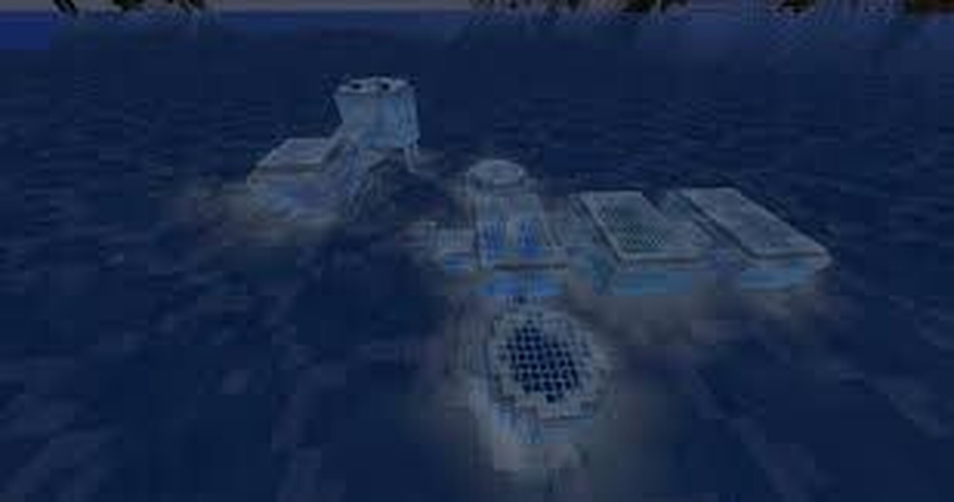 Underwater Base (Frozen Ocean) Minecraft Map