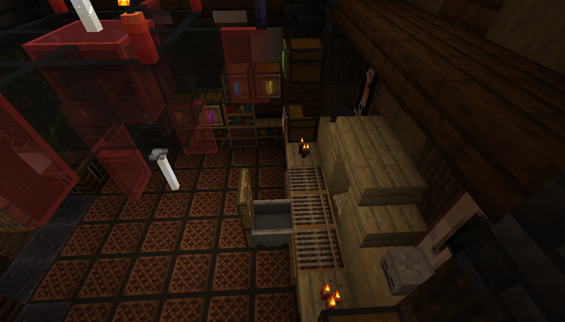 Simple Candle Shop Build Idea - [World Download] Minecraft Map